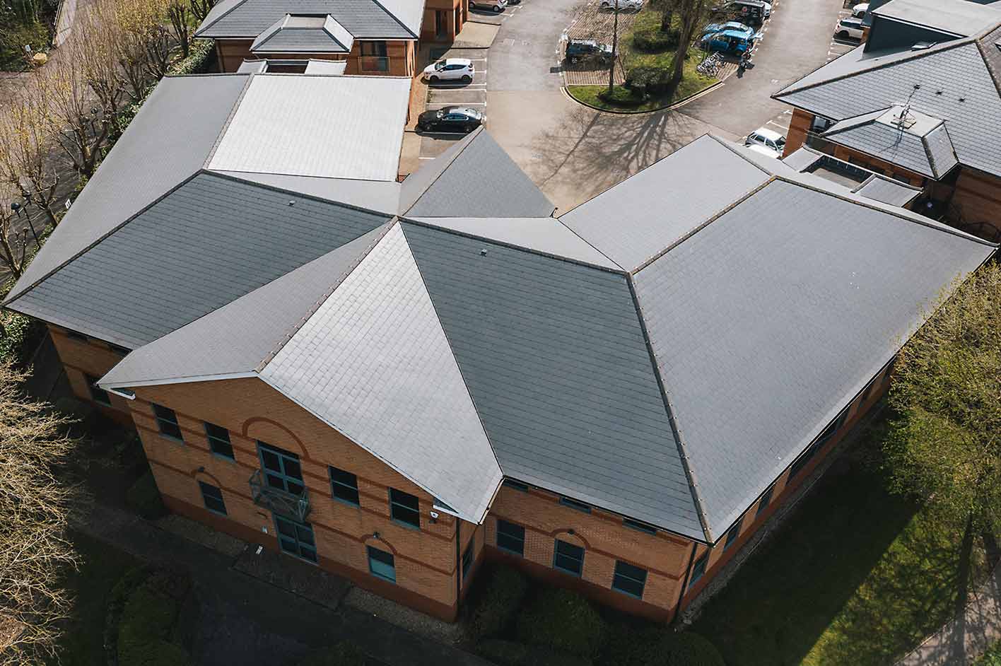 Office roof replacement in Buckinghamshire - Keay Roofing Services
